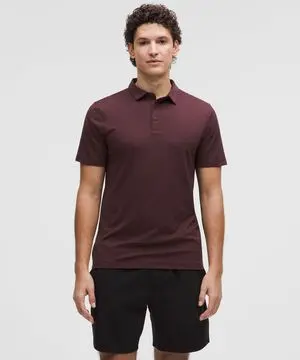 Lululemon Showzero™ Slim-fit Polo Shirt Goodnight Plum