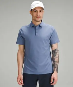 Lululemon Showzero™ Slim-fit Polo Shirt Oasis Blue