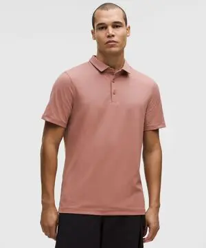 Lululemon Showzero™ Slim-fit Polo Shirt Red Clay