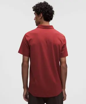 Lululemon Showzero™ Slim-fit Polo Shirt - Rocket Red