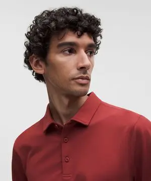 Lululemon Showzero™ Slim-fit Polo Shirt - Rocket Red