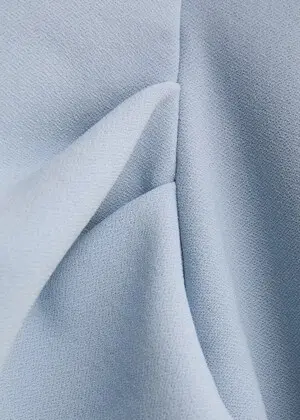 Bec & Bridge Karina Tuck Ruched Midi Dress - Light Blue