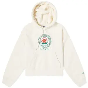 Obey Rose Embroidered Hoodie