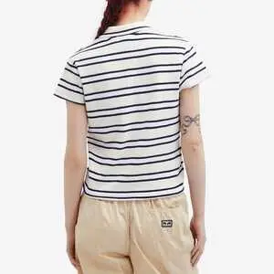 Obey Sol Striped Terry Polo Shirt