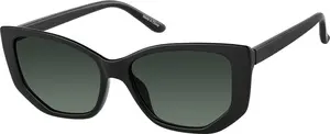 Zenni Cat-Eye Full Rim Sunglasses Black