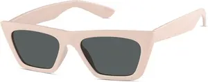 Zenni Cat-eye Plastic Full Rim Frame Sunglasses - Brown