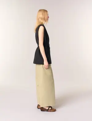 Maje Sleeveless Jacket