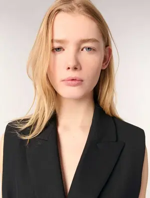 Maje Sleeveless Jacket