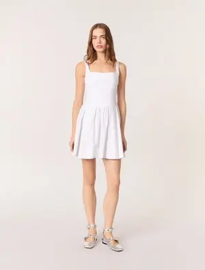 Maje Cotton Mini Dress