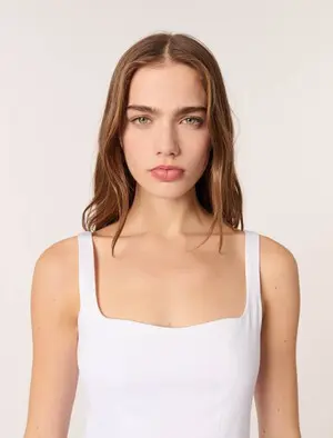 Maje Cotton Mini Dress