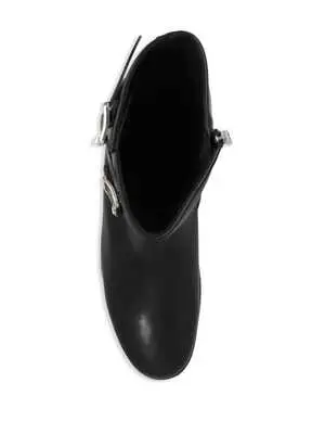 Dsquared2 Buckled Leather Boots