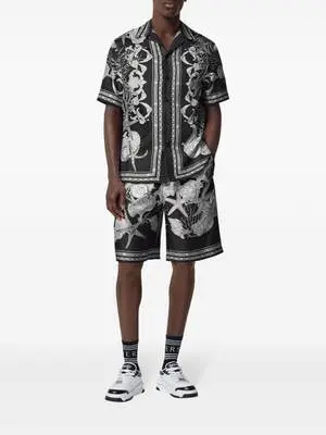 Versace Barocco Sea Print Shorts