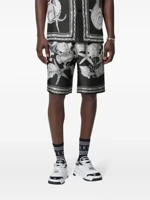 Versace Barocco Sea Print Shorts