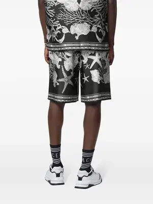Versace Barocco Sea Print Shorts