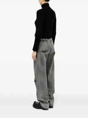 MAISON MARGIELA Ribbed Cotton Zip-up Cardigan