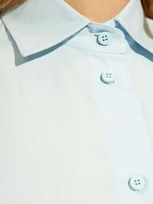 Attico Eliza Cotton Shirt - Blue