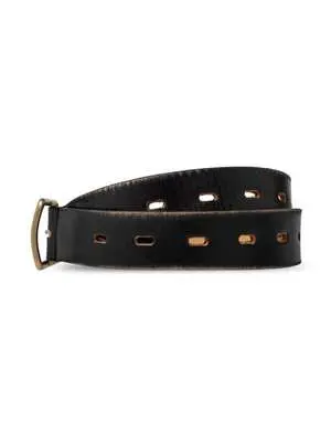 Dsquared2 Buckled Leather Belt - Black