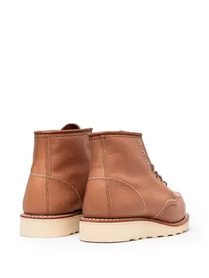 Red Wing Moc Toe Boots - Brown