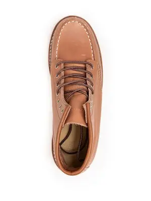 Red Wing Moc Toe Boots - Brown