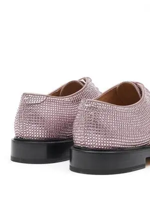 MAISON MARGIELA Tabi Rhinestone-embellished Derby Shoes