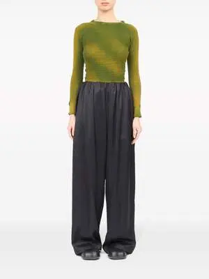 MAISON MARGIELA Pleated High-waist Trousers