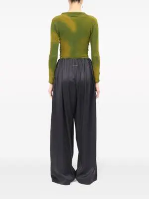MAISON MARGIELA Pleated High-waist Trousers