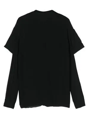Andrea Ya'aqov Layered Chiffon Shirt