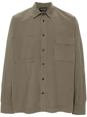 Andrea Ya'aqov Button-up Cotton Shirt