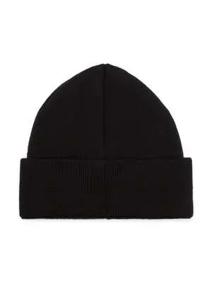 Dsquared2 Intarsia-logo Wool Beanie - Black
