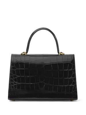 Versace Medusa '95 Croc-effect Tote - Black