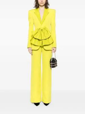 SAIID KOBEISY High-rise Straight-leg Trousers
