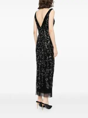 SAIID KOBEISY Sequin-embellished Gown