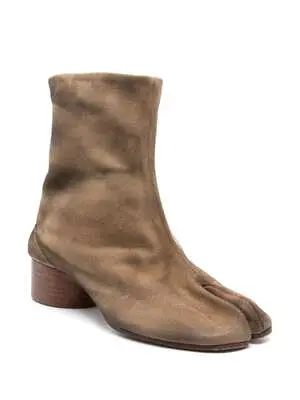 MAISON MARGIELA Tabi 30mm Ankle Boots - Brown