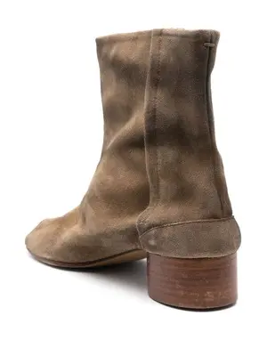MAISON MARGIELA Tabi 30mm Ankle Boots - Brown