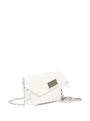 MAISON MARGIELA Snatched Classique Cross Body Bag - White