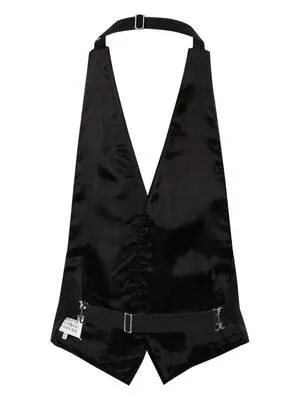 MAISON MARGIELA Open-back Piqué Waistcoat