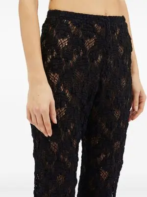 MSGM Lace Knitted Trousers