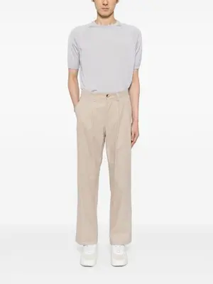 Sease Cotton Wide-leg Trousers