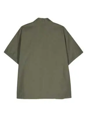 Needles Fatigue Short-sleeve Cotton Shirt - Green
