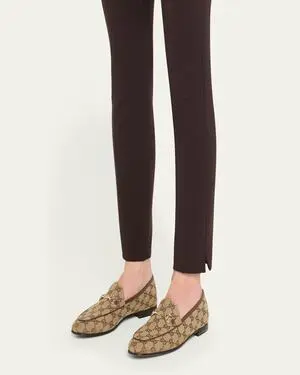 Gucci Gg Canvas Jordaan Loafers
