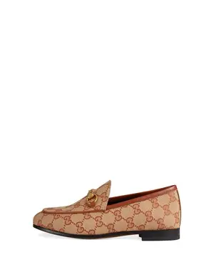 Gucci Gg Canvas Jordaan Loafers