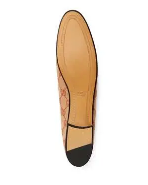 Gucci Gg Canvas Jordaan Loafers