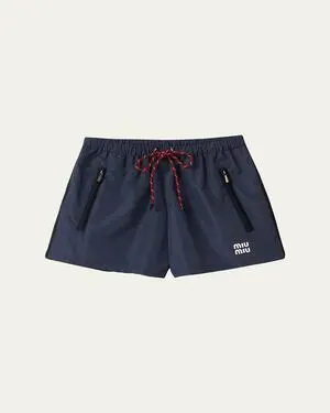 Miu Miu Printed Shorts For Women