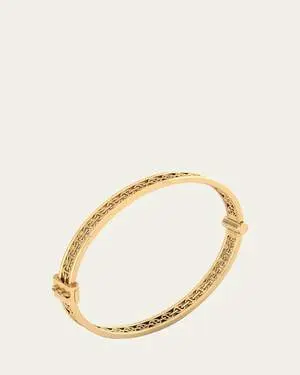 Hoorsenbuhs 18k Yellow Tri-link Chassis Bracelet - Gold