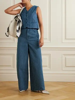 THE FRANKIE SHOP Sasha Wide-leg Jeans