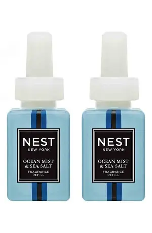 NEST NEW YORK X Pura Home Fragrance Diffuser Refill Duo - Ocean Mist Sea Salt