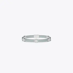 Tory Burch Icon Bio Bracelet Light Silver/summit