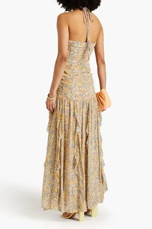 Veronica Beard Lucine Paisley-print Maxi Dress