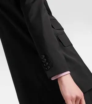Max Mara Nebbie Virgin Wool Blazer - Black