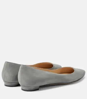 Manolo Blahnik Lanza Bb Ballet Flats - Grey
